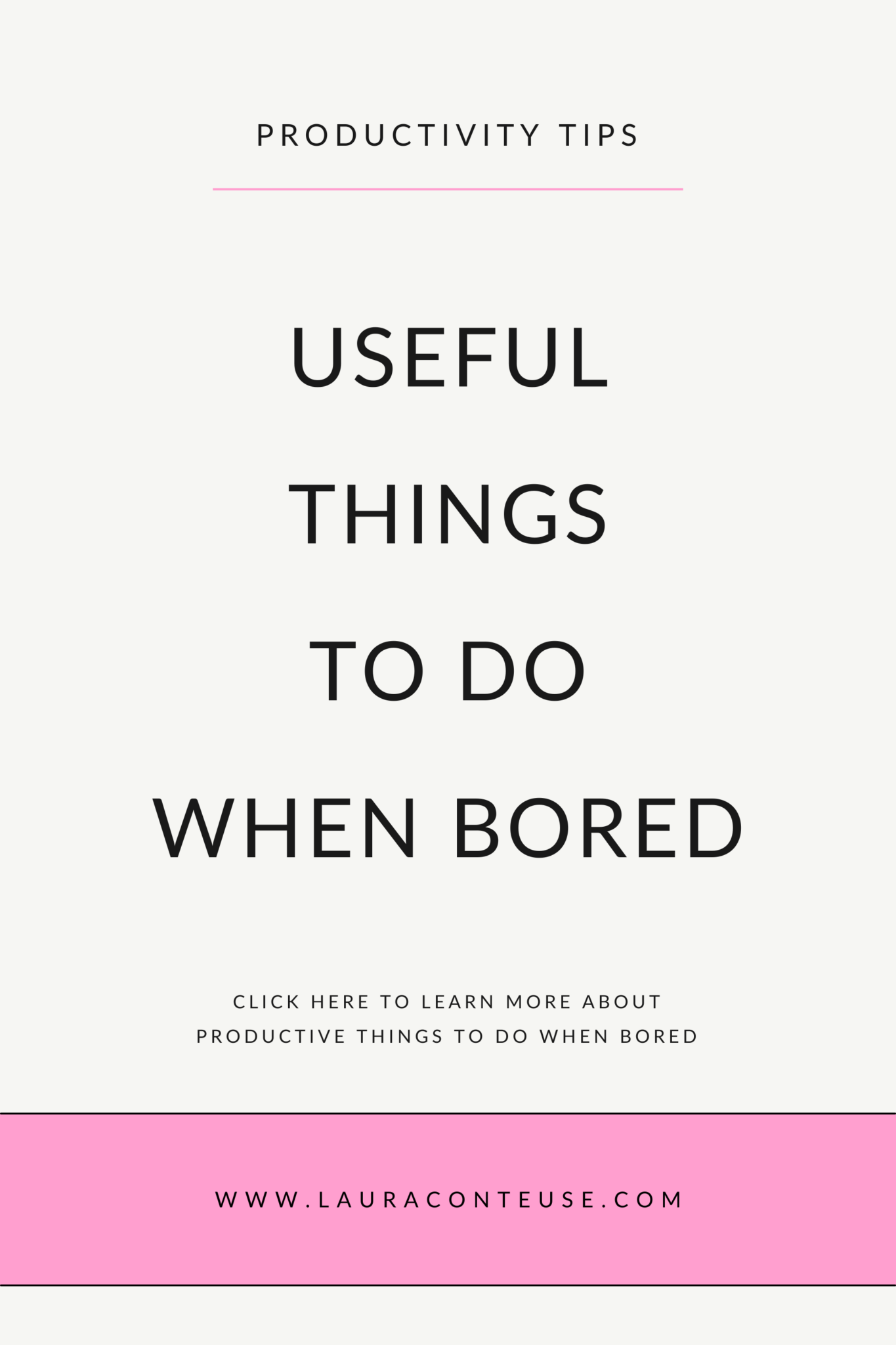 100 Productive Things to Do When Bored at Home
