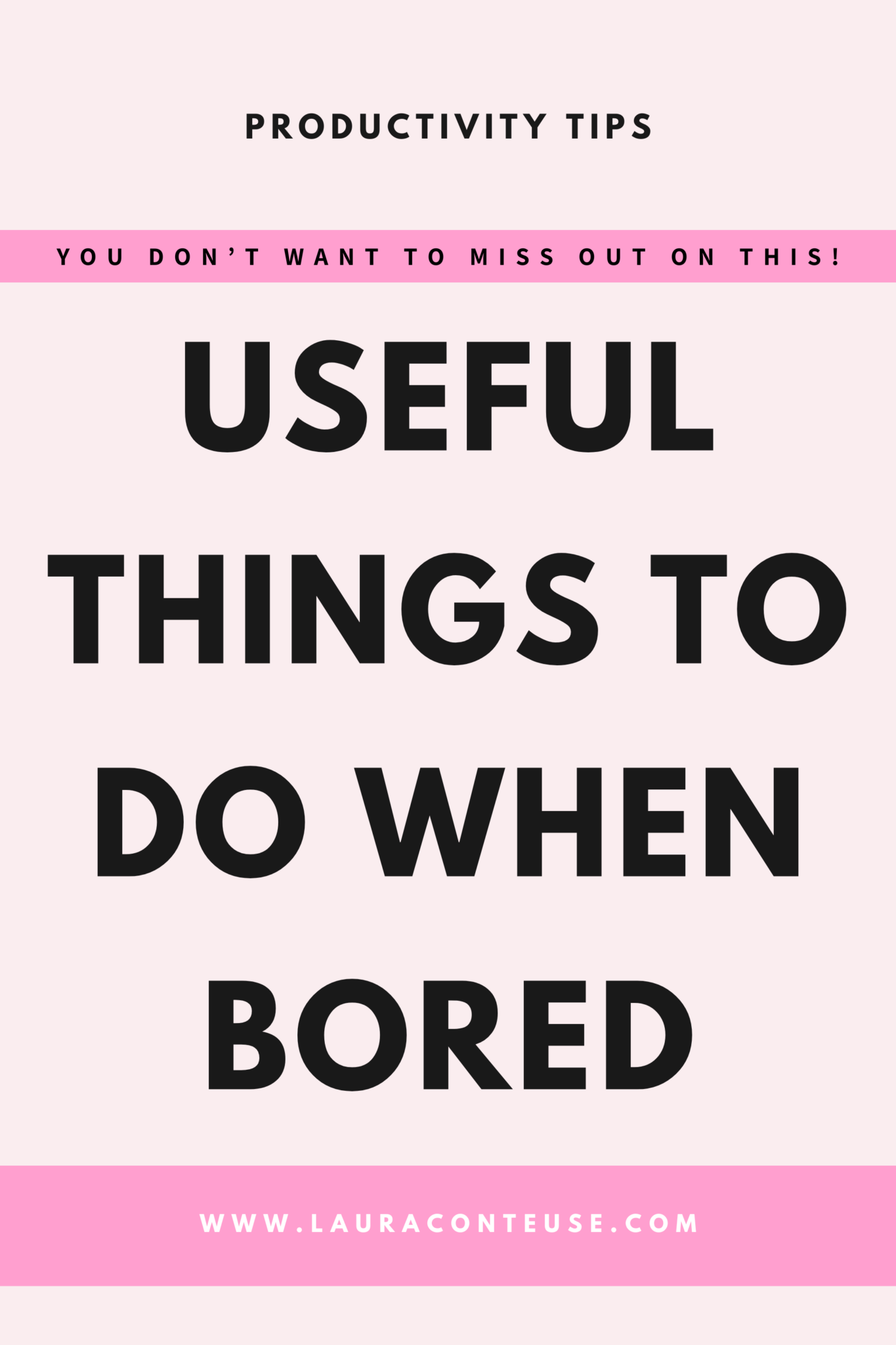 100 Productive Things to Do When Bored at Home
