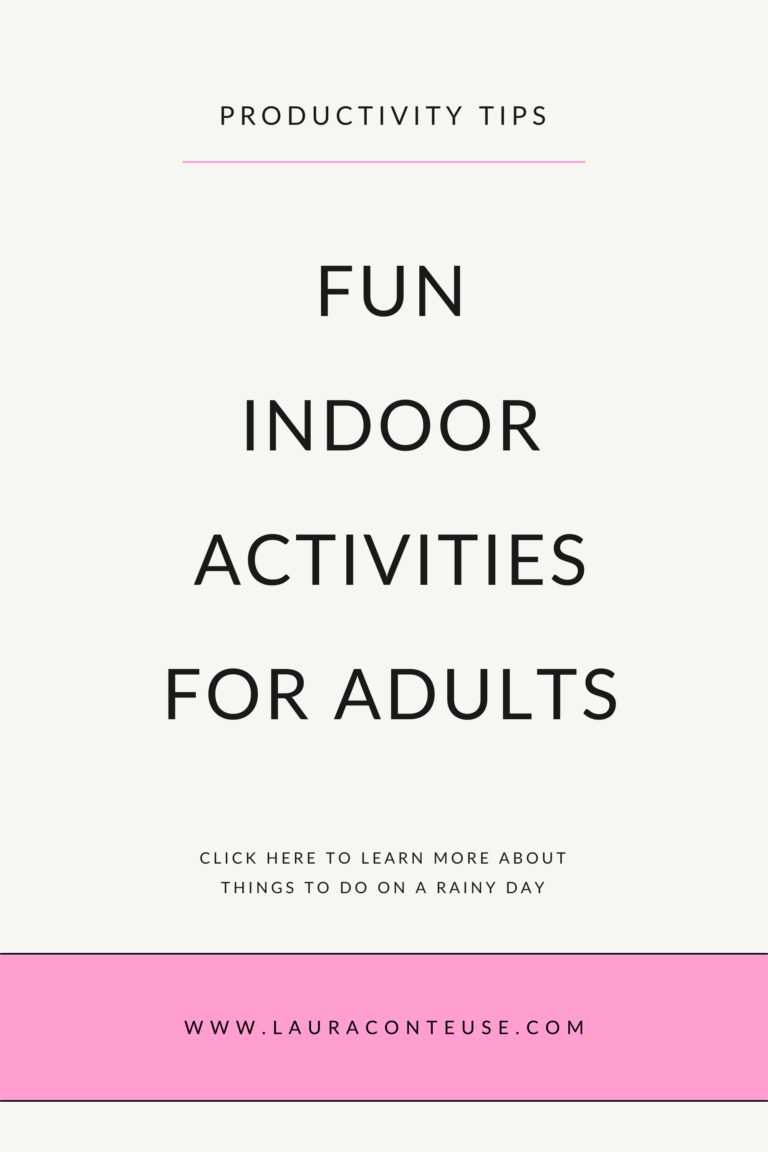 32 Fun Indoor Activities for Adults When It’s Raining