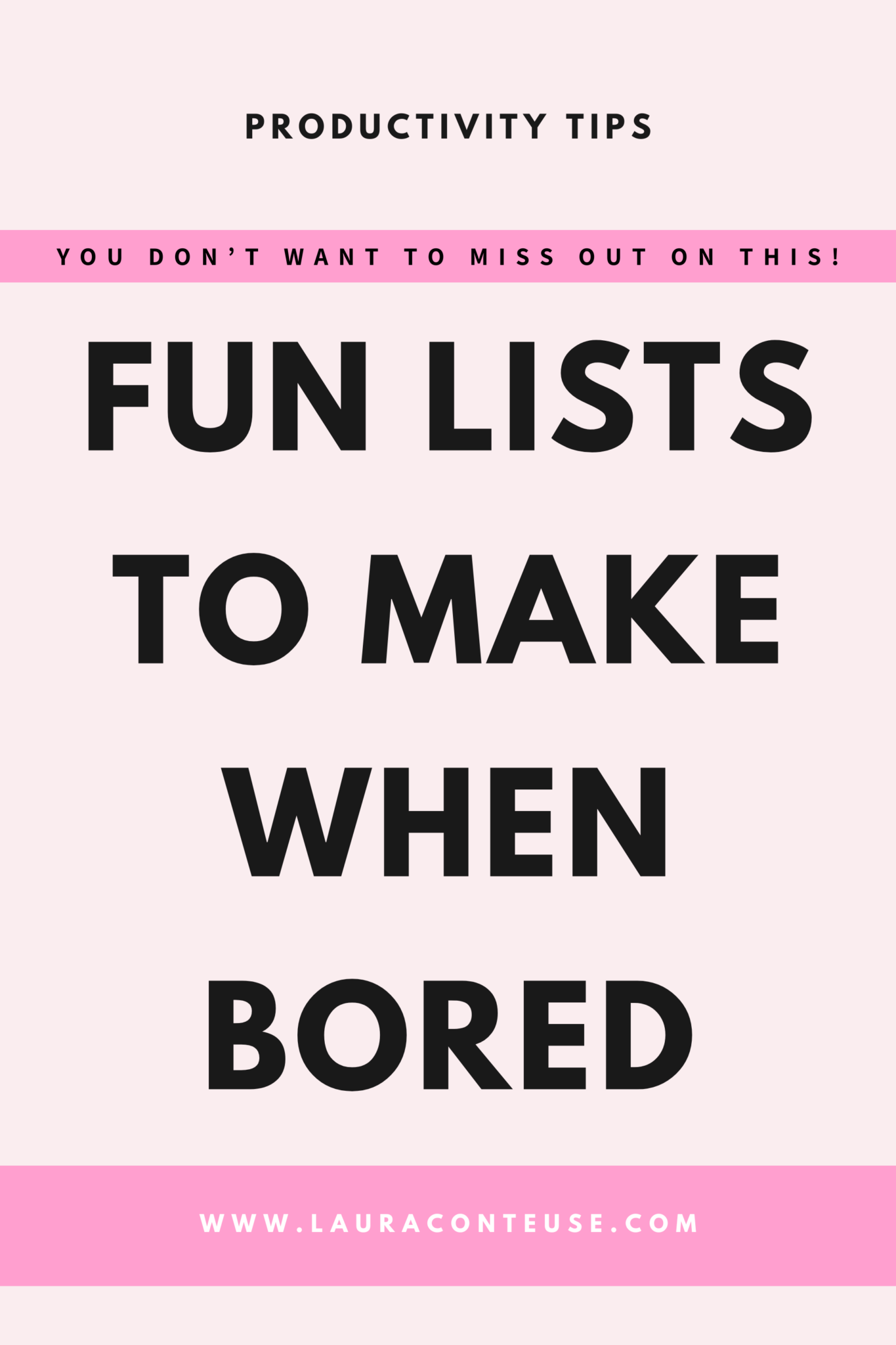 197 Incredibly Fun Lists to Make When Bored This Year
