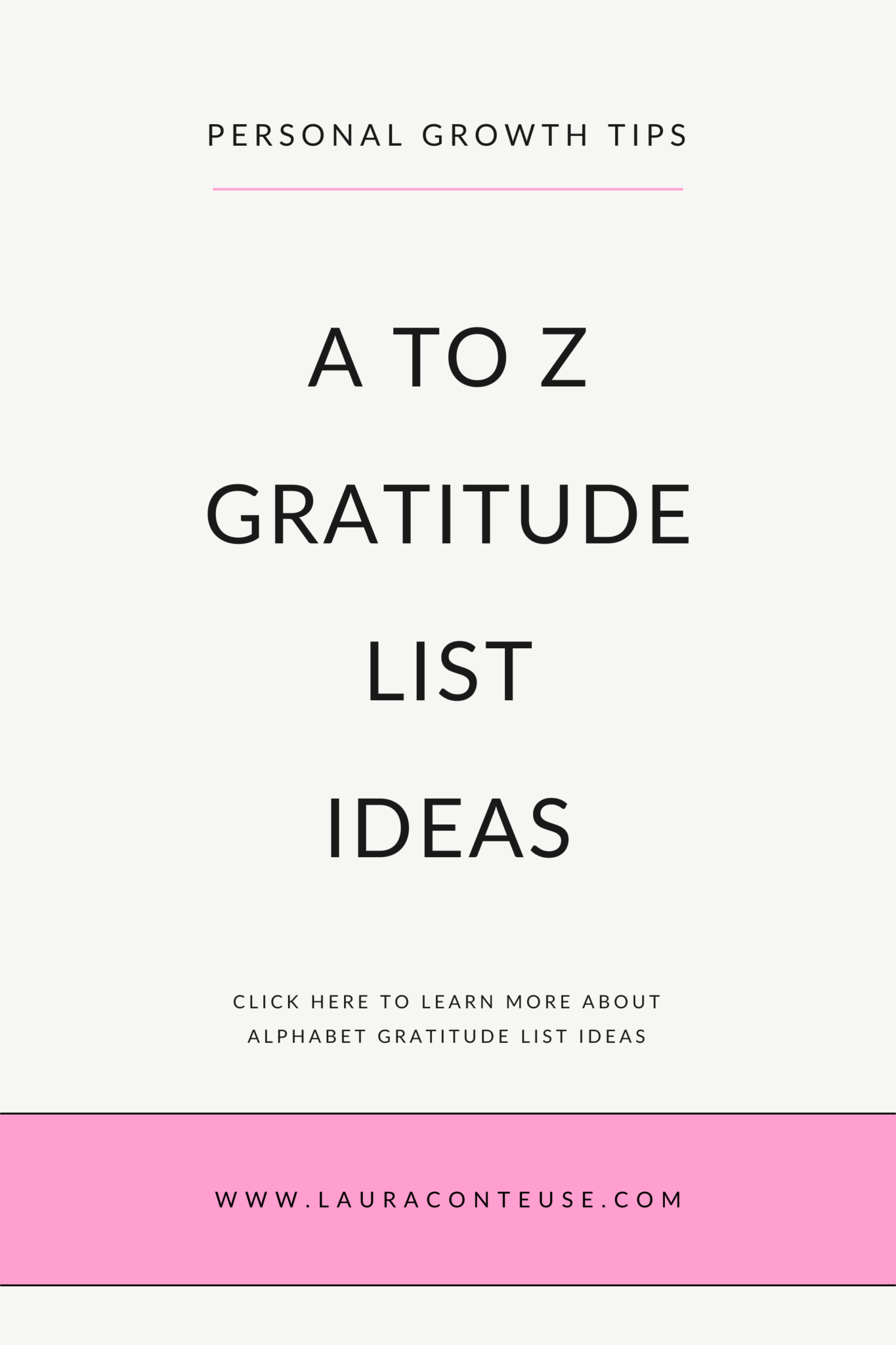 A to Z Gratitude List: 300+ Things to Be Thankful For