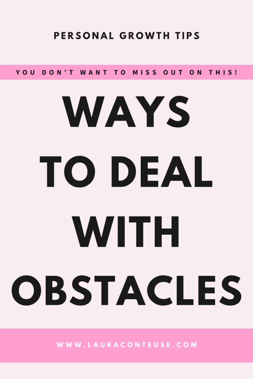 How Will You Deal With Life's Obstacles or Negative Feelings