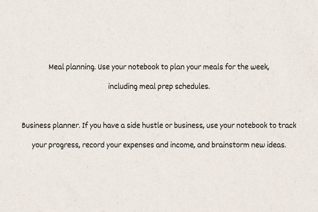 130 Creative and Useful Things to Do With a Notebook