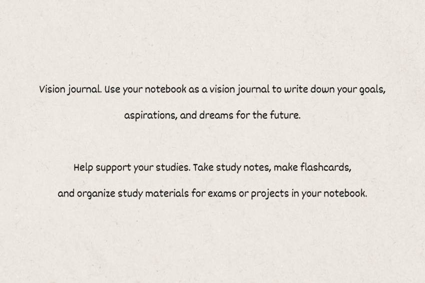 130 Creative and Useful Things to Do With a Notebook