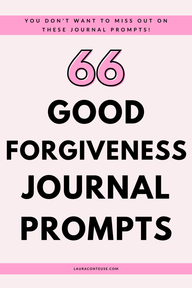 66 Powerful Forgiveness Journal Prompts to Help You Heal