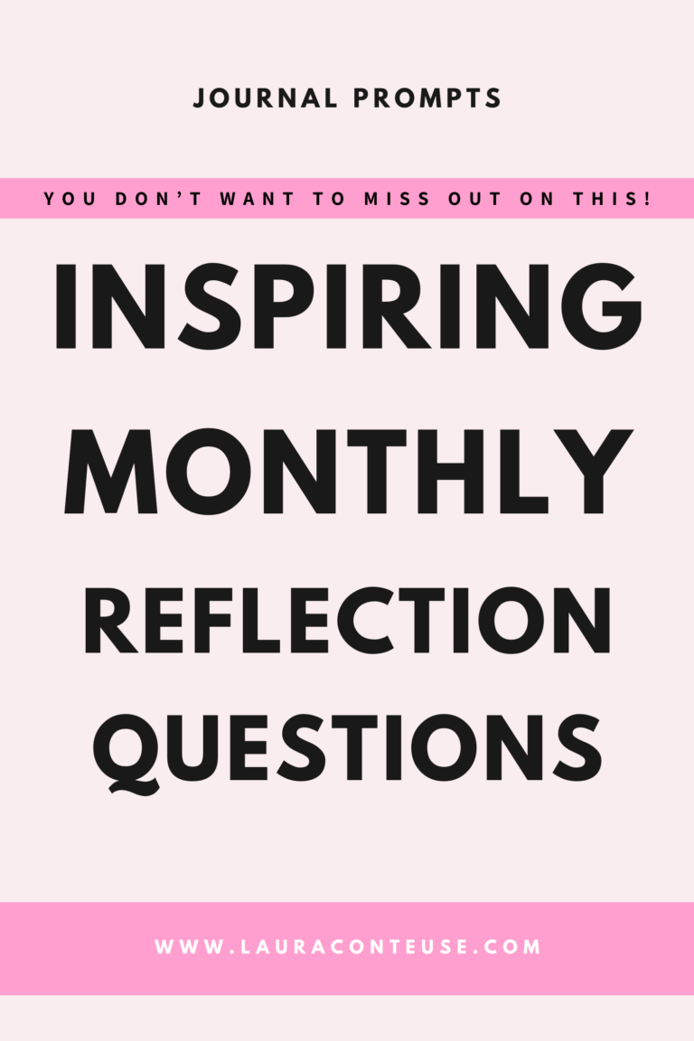 131 Powerful Monthly Reflection Questions to Ask Every Month