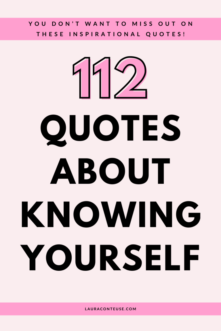 112 Quotes About Knowing Yourself That Will Blow Your Mind