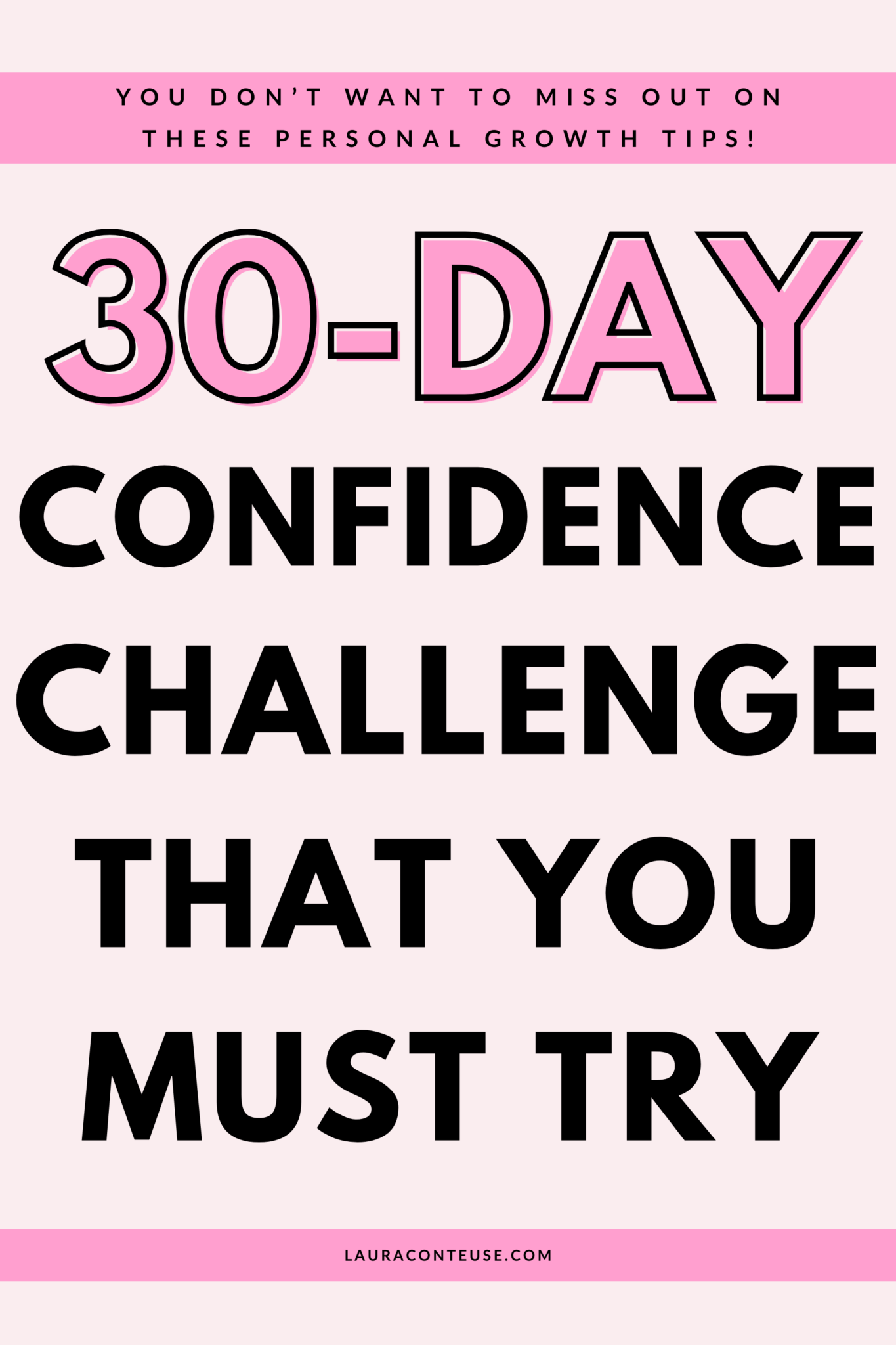 30-Day Self-Confidence Challenge to Increase Your Confidence