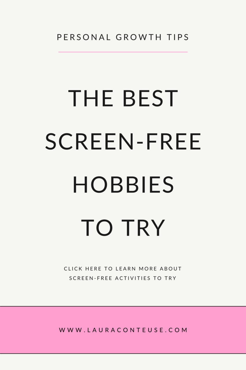 29 Practical Screen-Free Hobbies to Have Fun Offline