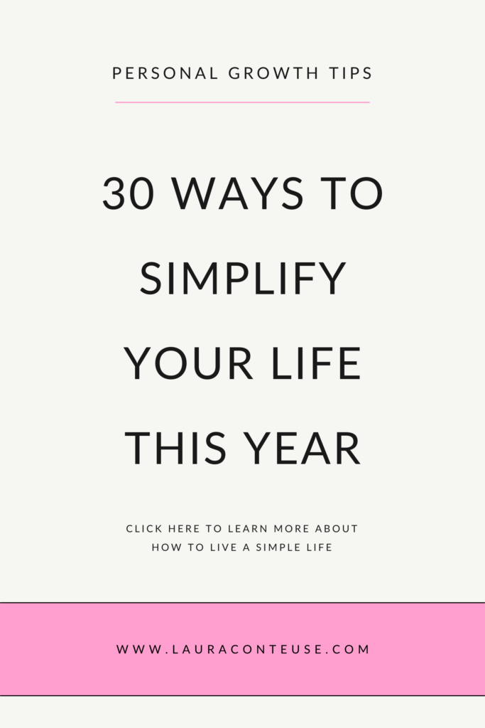 How to Simplify Your Life in 30 Days⁠ — A Simple Challenge