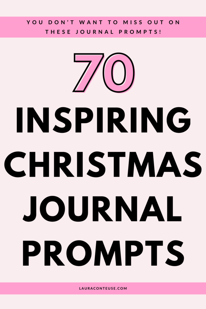 70 Fun and Festive Christmas Journal Prompts for Adults