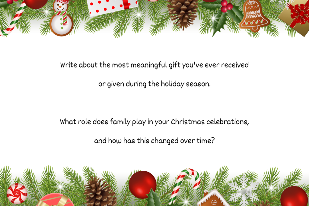 70 Fun and Festive Christmas Journal Prompts for Adults