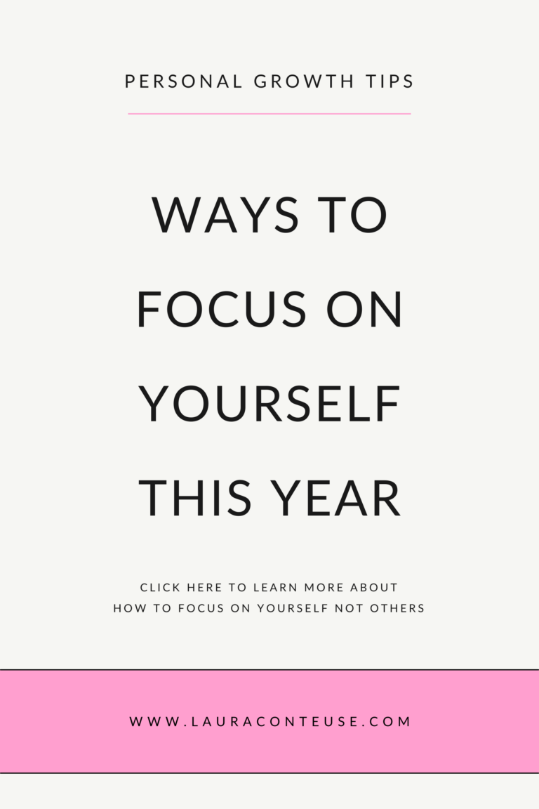 15 Simple Ways to Focus On Yourself Not Others This Year