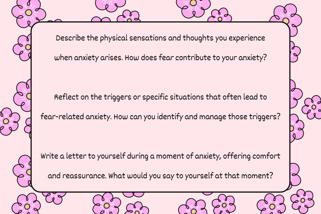 60 Powerful Journal Prompts About Fear and Overcoming It