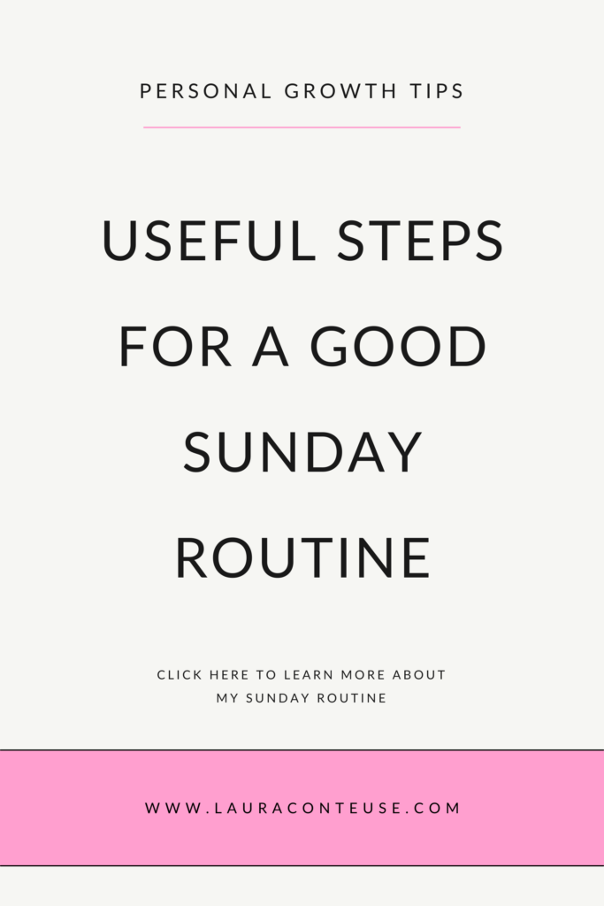 My Sunday Routine Ideas for a Productive Week Ahead