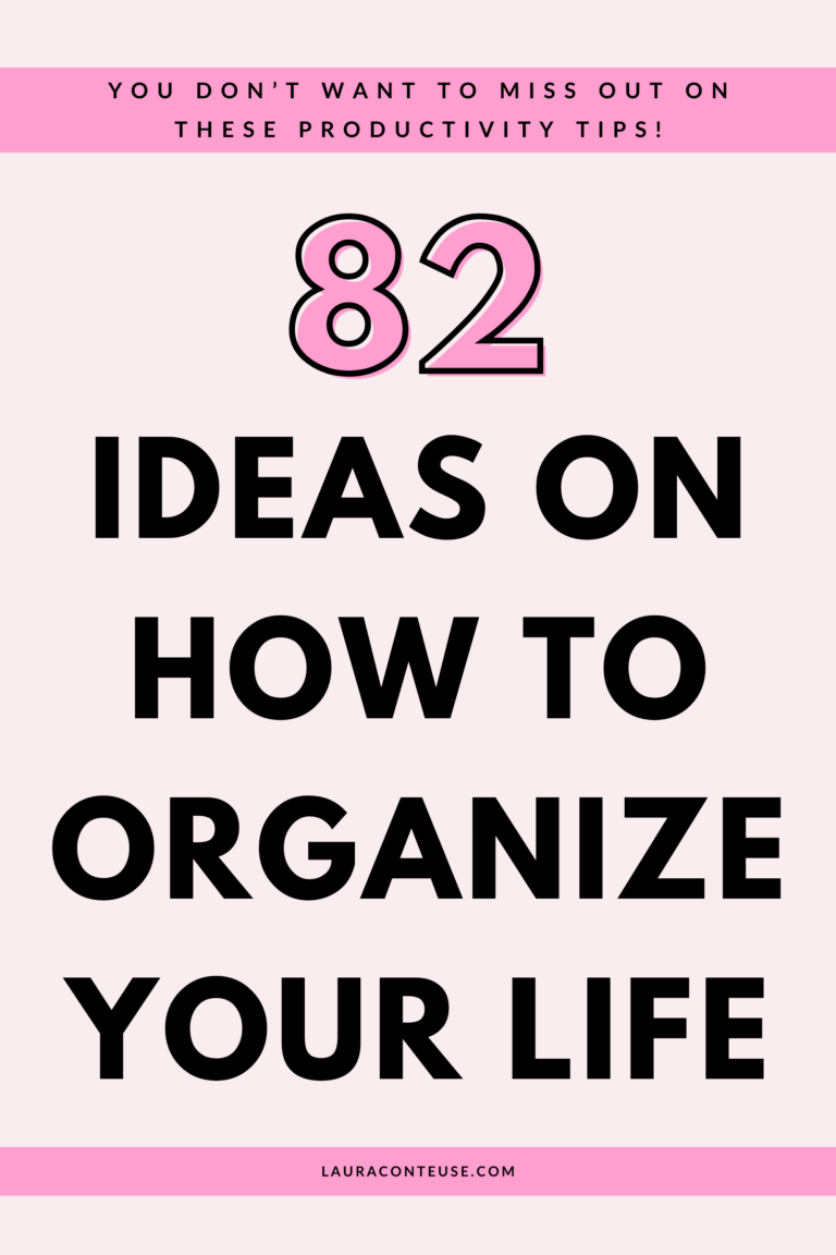 How to Organize Your Life Into Categories With 9 Easy Steps