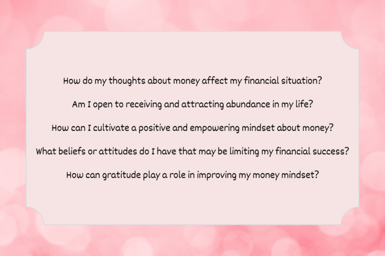 75 Powerful Journal Prompts for Money Mindset and Abundance