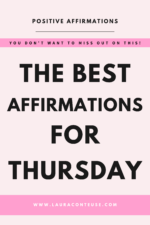 120 Thursday Affirmations to Slay Hump Day & Crush Goals