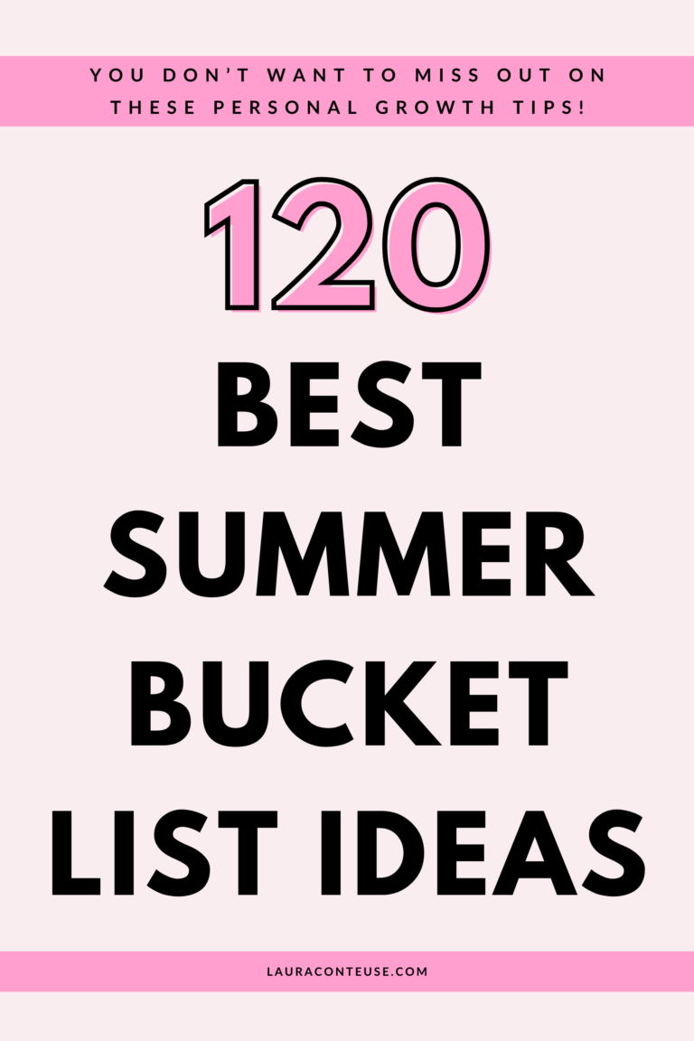 120 Fun Summer Bucket List Ideas to Try This Year