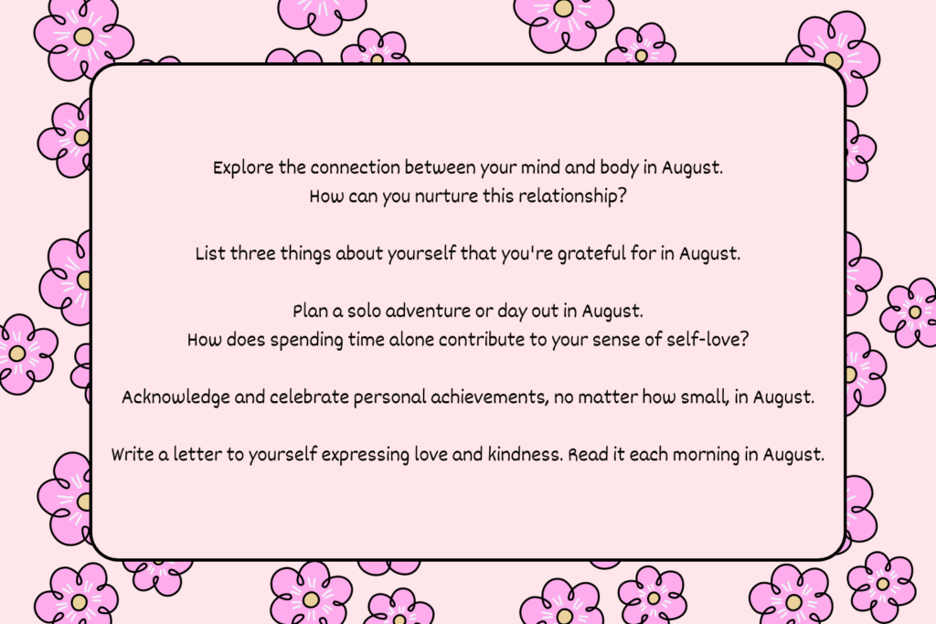100 Amazing August Writing Prompts to End the Summer
