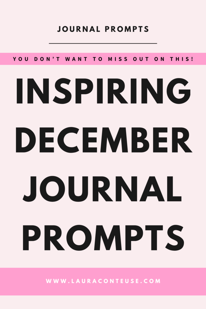 100 Powerful December Writing Prompts for Self-Reflection
