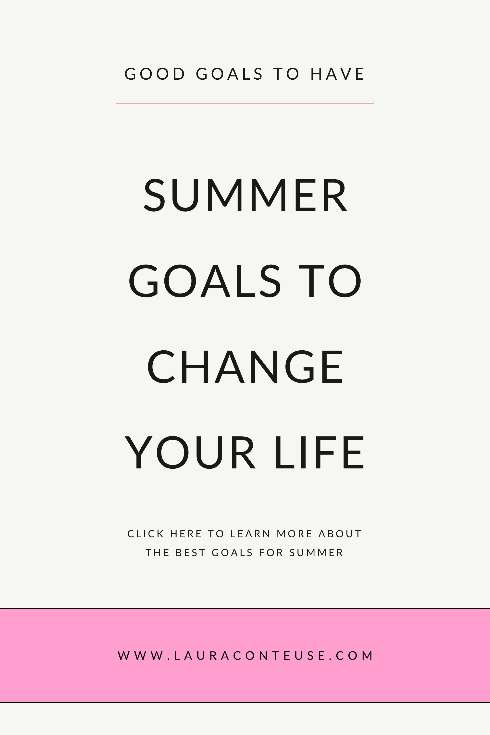 45 Useful Summer Goals to Set for Success