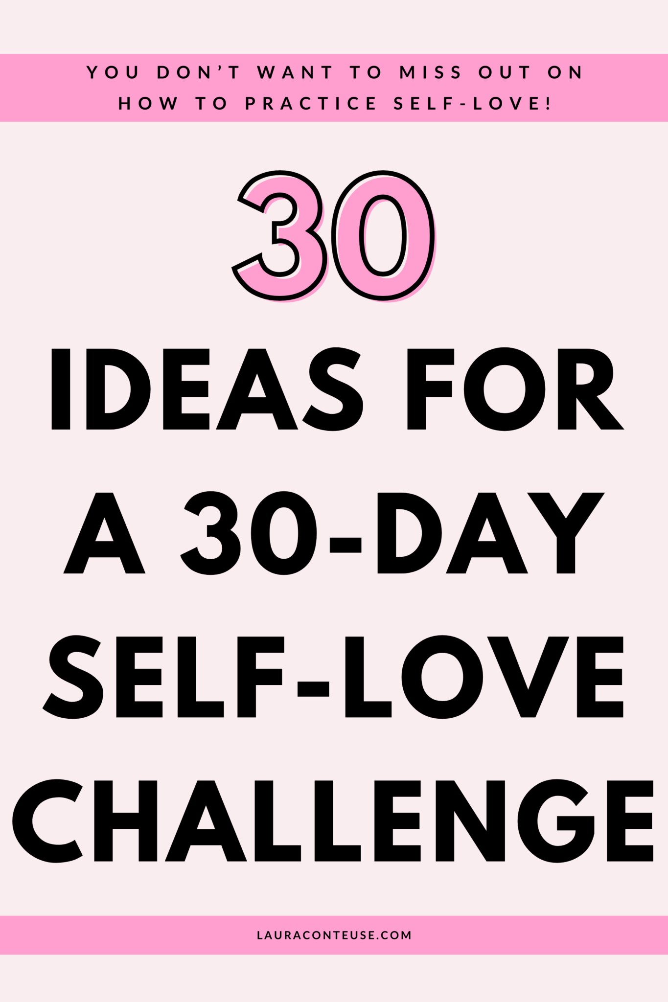 30-Day Self-Love Challenge to Help You Love Yourself More