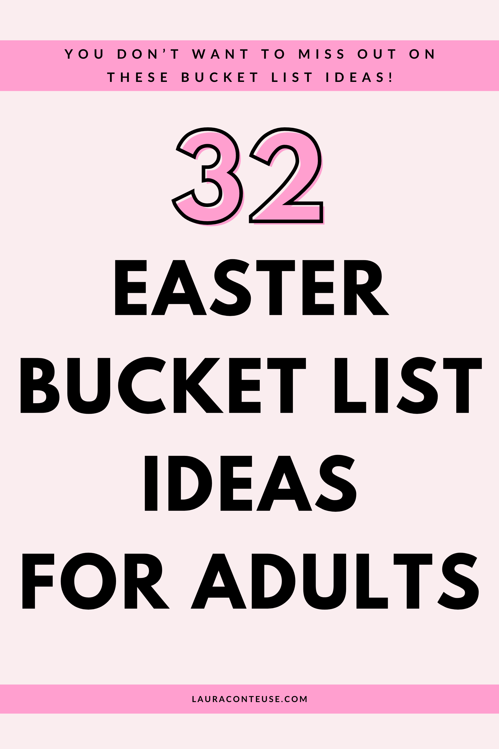 32 Easter Bucket List Ideas for Adults That Will Excite You