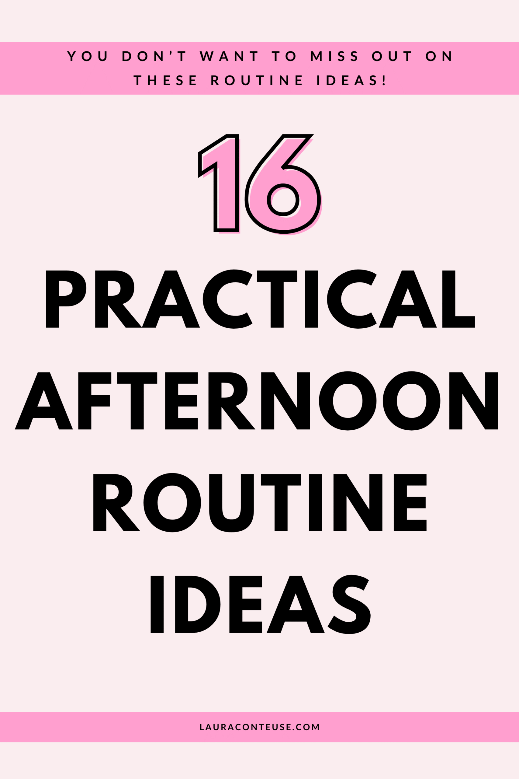 16 Productive Afternoon Routine Ideas to Beat the Slump