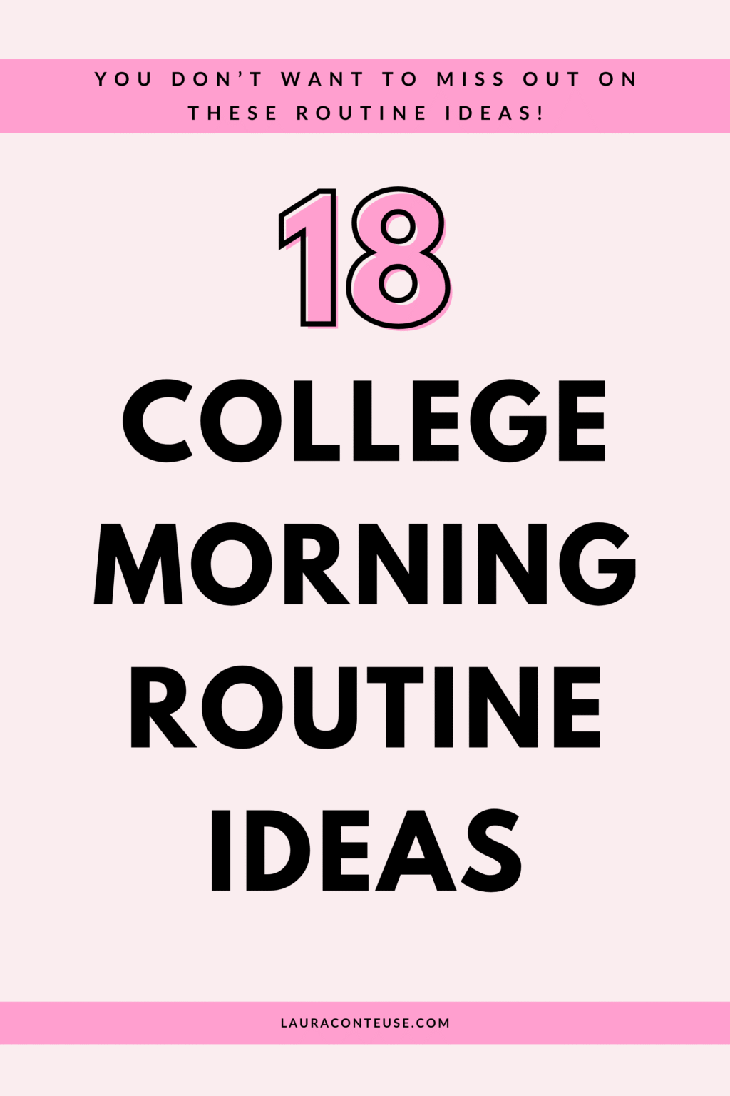 You Must Steal These 18 College Morning Routine Hacks