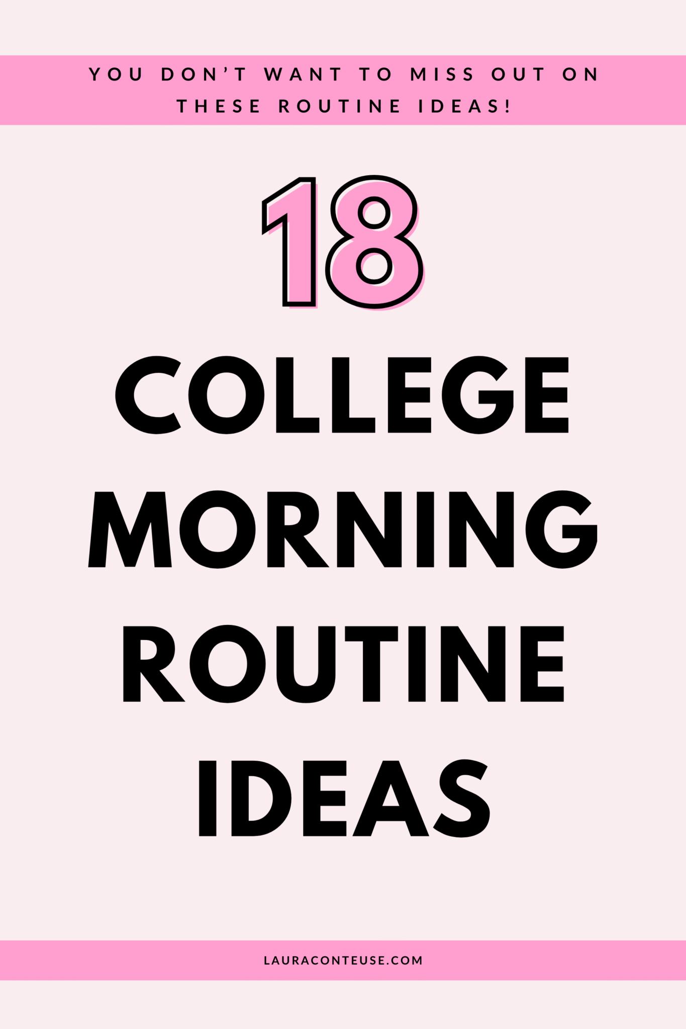 You Must Steal These 18 College Morning Routine Hacks